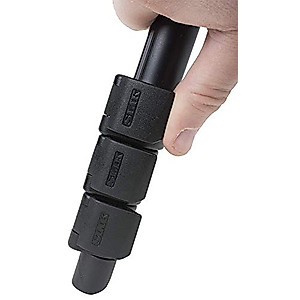 SLIK Pro AL-324BH4 w/SBH-400 Ball Head for Mirrorless/DSLR Sony Nikon Canon Fuji Cameras and More - Black (613-360)