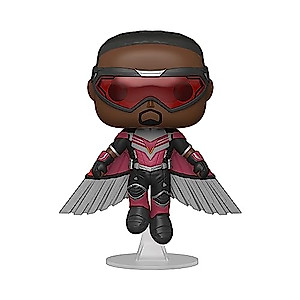 Funko POP Marvel: The Falcon and The Winter Soldier - Falcon (Flying) Vinyl Collectible Figure Multicolor,3.75 inches, (51628)