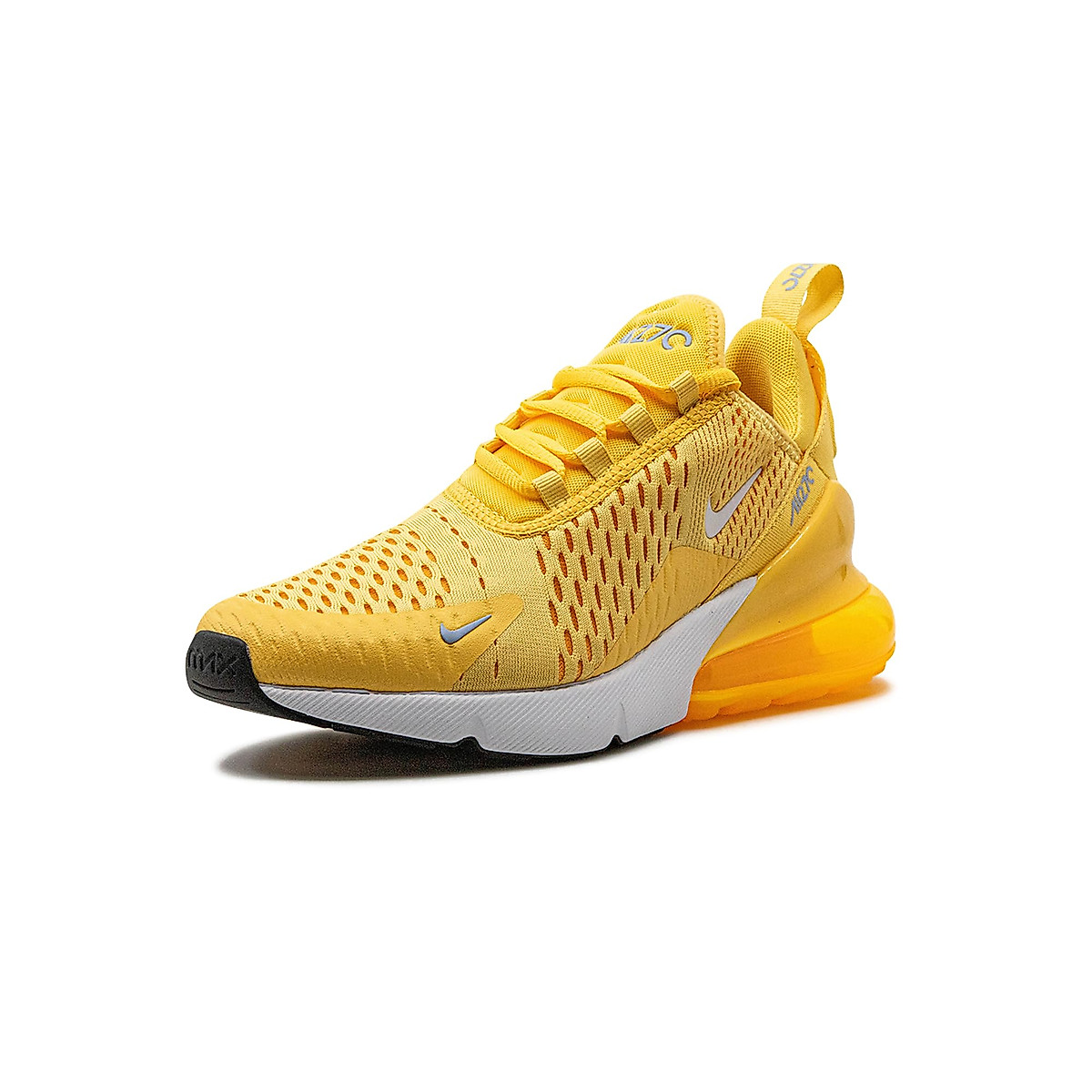 NIKE Women's Shox Q'Vida, Yellow White, 3.5/4 UK