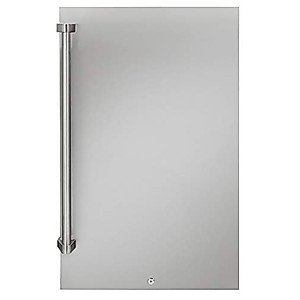 Danby DAR044A1SSO / DAR044A1SSO-6 / DAR044A1SSO-6 4.4 Cu. Ft. Freestanding Stainless Steel Outdoor Refrigerator