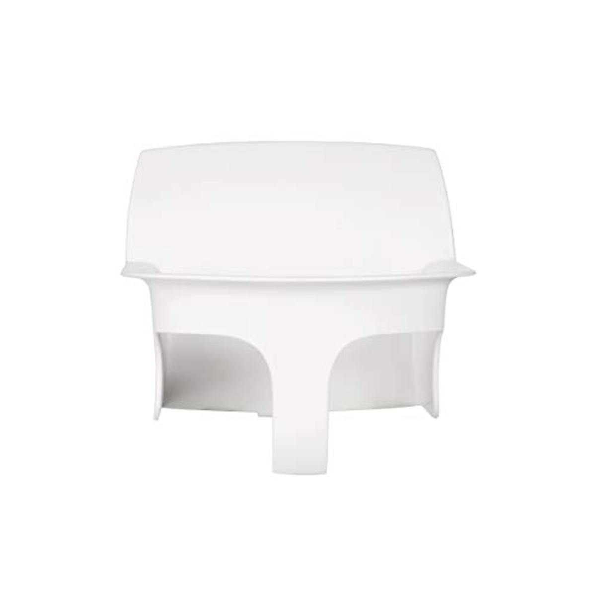 CYBEX LEMO High Chair System, Grows with Child up to 209 lbs, One-Hand Height and Depth Adjustment, Anti-Tip Wheels Safety Feature - Porcelain White