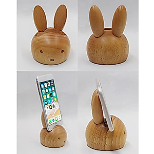 Glasses Holder, Cute Rabbit Statue Glasses Holder Sunglasses Display Stand, Home Desk Decoration Gift 3.35*4.33 Inch