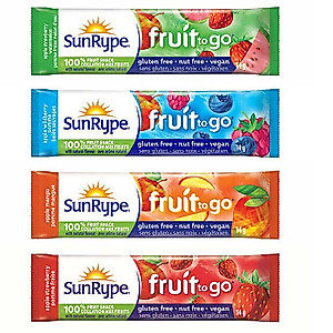SunRype Fruit to Go (72ct) 14g (0.49 oz.) Snacks, Variety Pack (Imported from Canada)