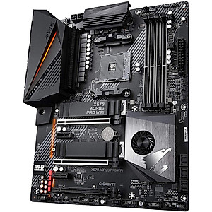 GIGABYTE X570 AORUS PRO Wi-Fi (AMD Ryzen 3000/X570/ATX/PCIe4.0/DDR4/USB3.1/Realtek ALC1220-VB/Fins-Array Heatsink/RGB Fusion 2.0/2xM.2 Thermal Guard/Gaming Motherboard)