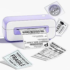 Phomemo 4x6 Shipping Label Printer for Small Business - High Speed Thermal Label Maker Work with Windows,Mac,Linux&Chrome OS, Direct Thermal Printer Support Shipping, Barcode, Household Label and More
