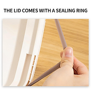 Laundry Pods Container, Laundry Pod Holder with Lid Laundry Pod Container 2.8L/94oz with Scoop Used for Dry Storage of Laundry Beads, Laundry Powder and Laundry Fragrance Beads