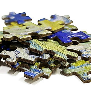 MaxRenard Starry Night Puzzle 1000 Pieces Van Gogh Puzzle 1000 Piece Puzzles for Adults Artwork Jigsaw Puzzle Family Game Puzzle