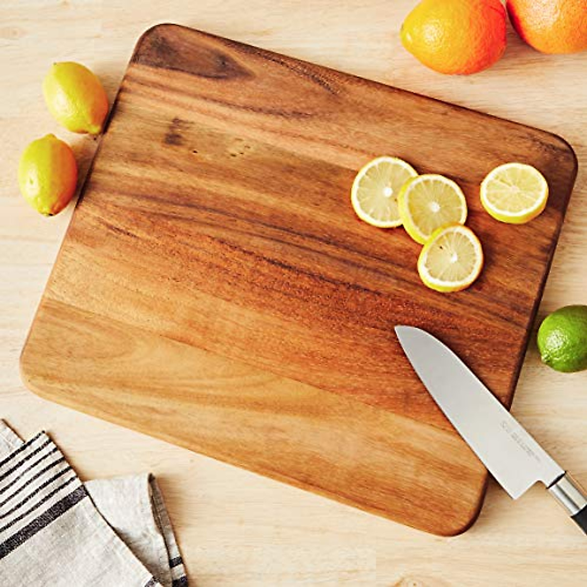 Ironwood Gourmet Cutting Board, 14 x 16 x 1 inches, Brown
