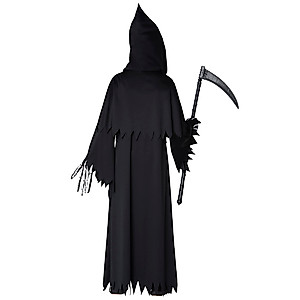 Spirit Halloween Kids Grim Reaper Deluxe Costume| Kids Halloween Costumes | Deluxe Halloween Costumes - S