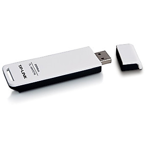 TP-Link Wireless N150 USB Adapter,150Mbps, w/WPS Button, IEEE 802.1b/g/n, WEP, WPA/WPA2 (TL-WN727N)