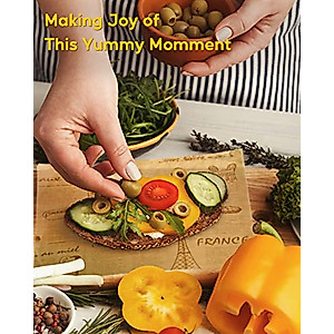 Katbite 100 Pcs Sandwich Wrapping Paper, Deli Paper Sheets 12x12 inch Food Basket Liners, Grease Proof & Non-stick Baking Parchment Paper is Perfect for Home, Picnic, Tray, Wrap, Burger and Burrito