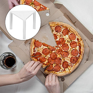 UPKOCH 100pcs Pizza Saver Tabletop Pizza Saver Pizza Tripod Pizza Box Saver Stand Tripod Stack