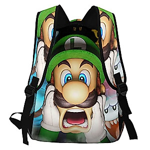 PINttyone Game Horror Adjustable Laptop Backpack School Student Book Bag Satchel Rucksack Shoulders Daypack