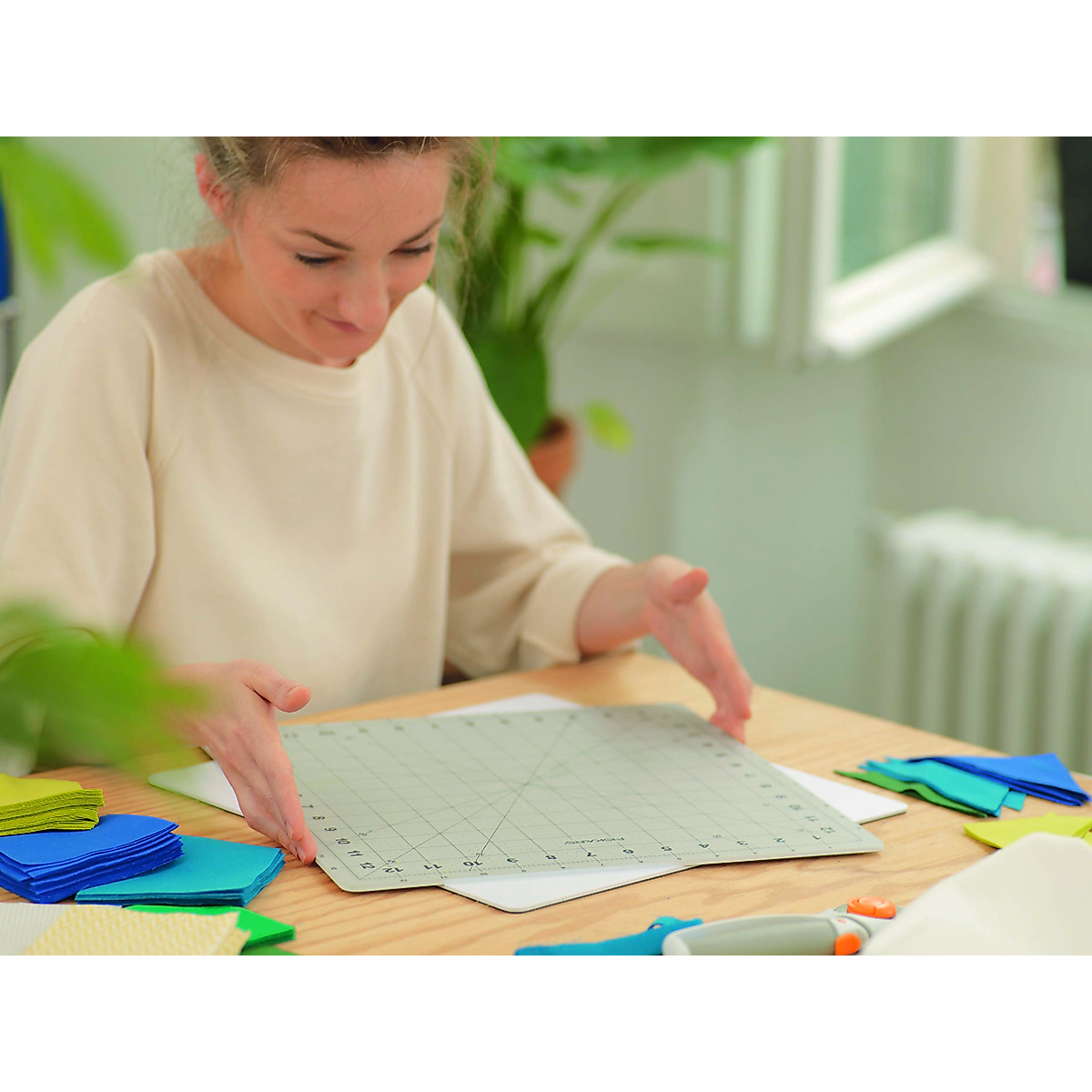 Fiskars Rotating Cutting Mat 14 inch x 14 inch