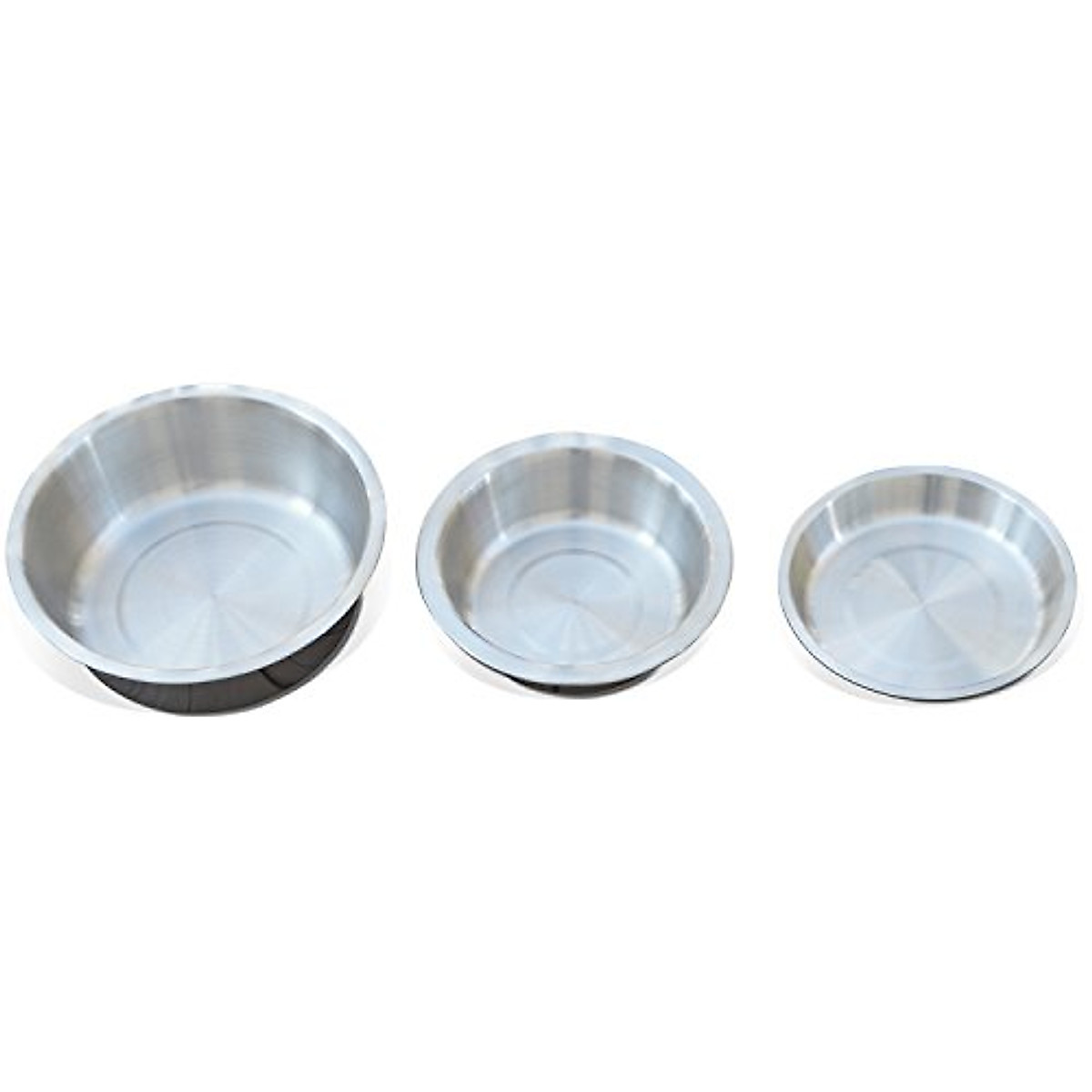 PetFusion Premium 304 Food Grade Stainless Steel Dog & Cat Bowls. Cat Bowls Shallow & Wide for Relief of Whisker Fatigue 13-Ounce