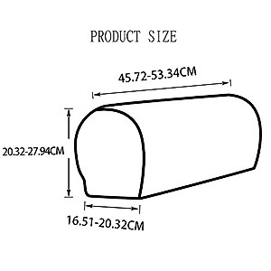 ZHOUZHOU Sofa Armrest Covers Set of 2 Sofas Chairs Armchair Slipcovers High Stretch Furniture Armrest Protectors Recliner Arms Covers Couch Armrest Covers Red