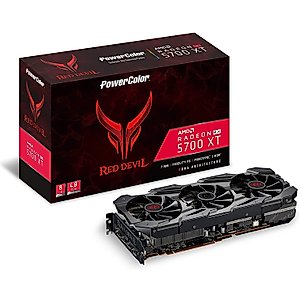 PowerColor Red Devil AMD Radeon RX 5700 XT 8GB AXRX 5700XT 8GBD6-3DHE/OC