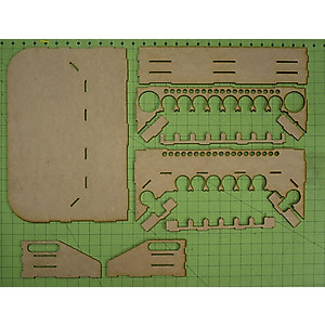 GameCraft Miniatures Painting Station - 34mm for GW, Citadel, Model Master, etc