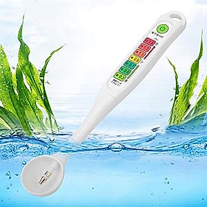 Salinometer, LED Lights Salinity Tester Professional Accurate Food Liquid Salinity Meter Pen Type Salinity Meter for Testing Salinity Value of a Solution