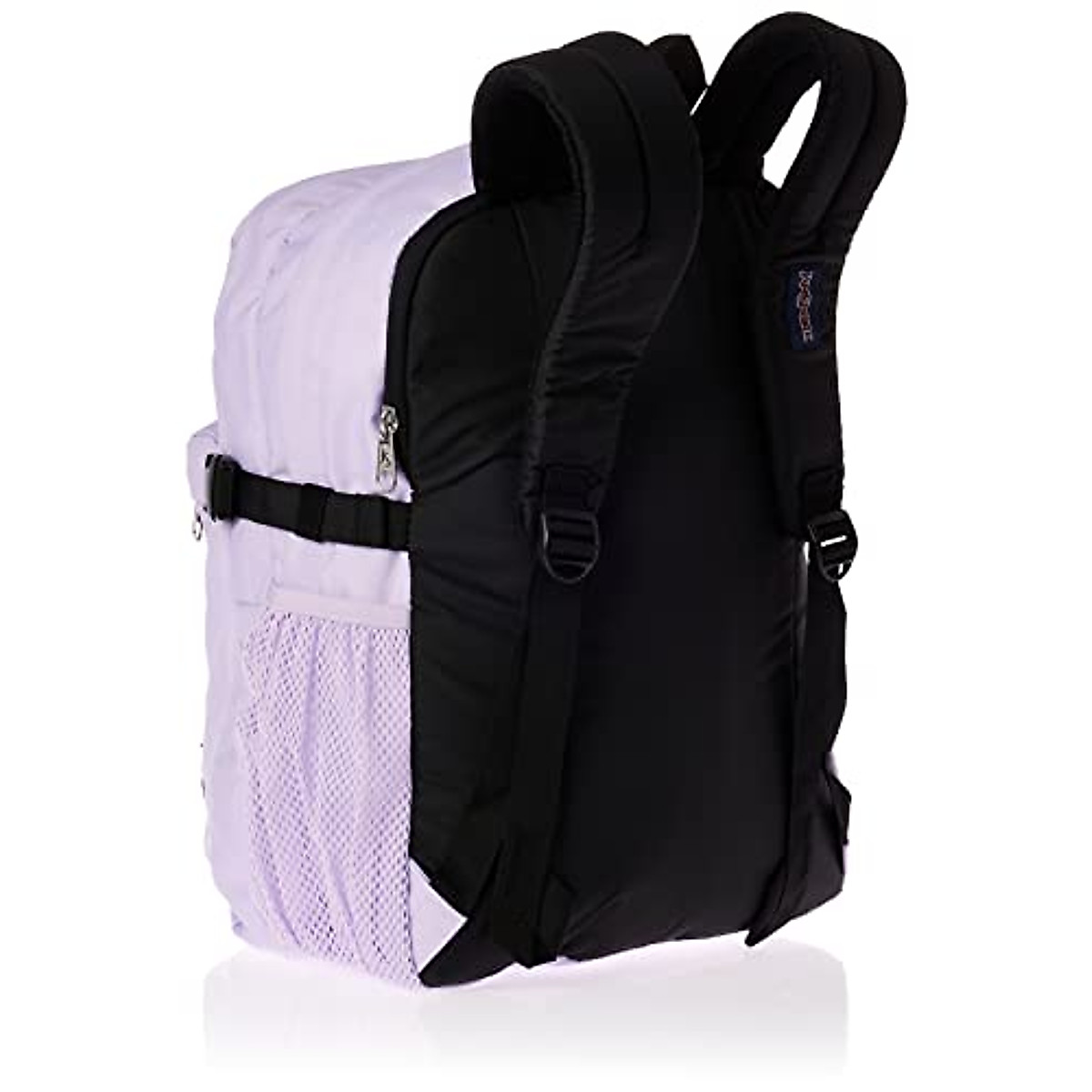 JanSport Main Campus Backpack - Travel, or Work Bookbag w 15-Inch Laptop Sleeve and Dual Water Bottle Pockets, Pastel Lilac
