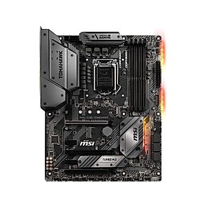 MSI MAG Z390 Tomahawk LGA1151 (Intel 8th and 9th Gen) M.2 USB 3.1 Gen 2 DDR4 HDMI DP CFX Dual Gigabit LAN ATX Z390 Gaming Motherboard