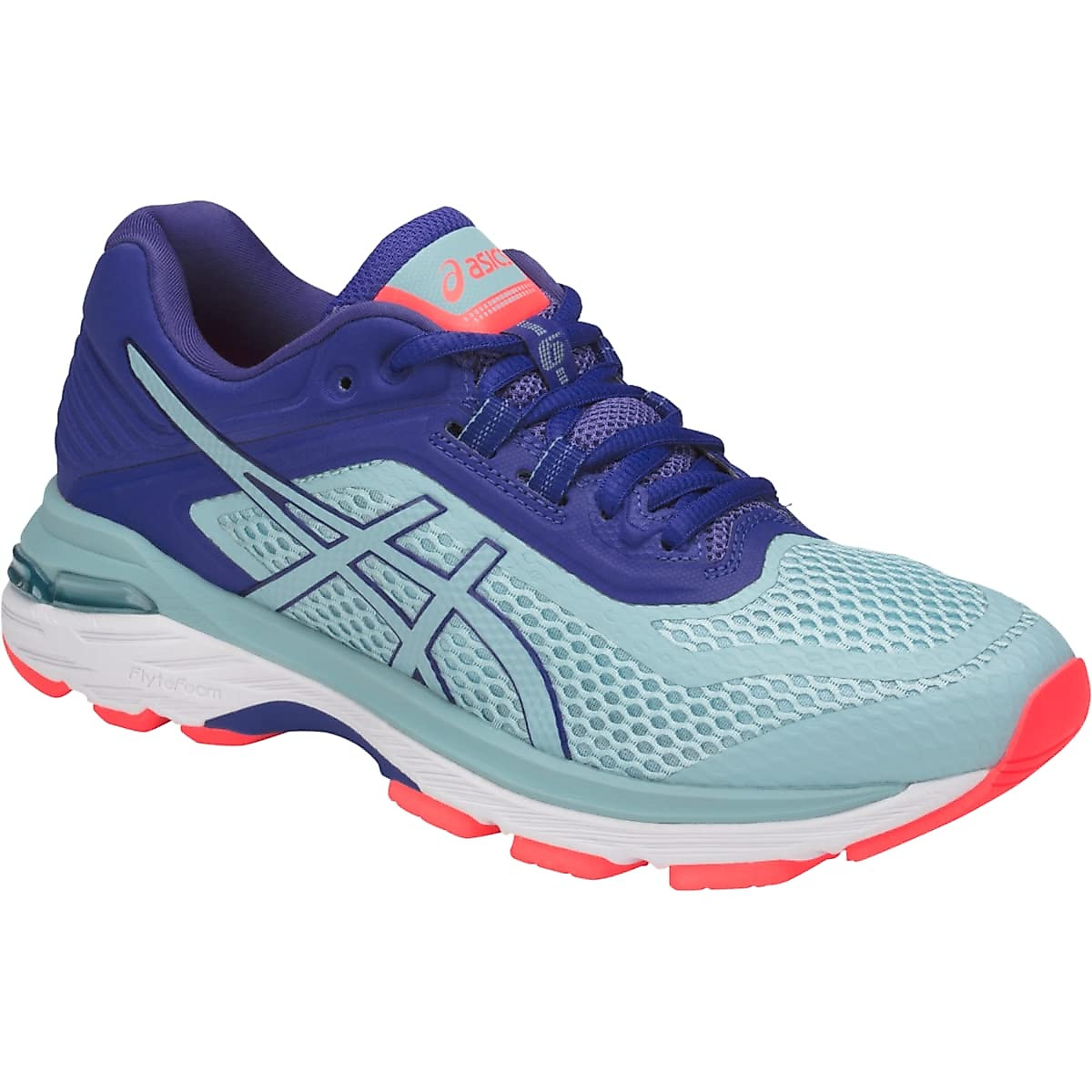 ASICS Women's GT-2000 6 Running Shoe, Porcelain Blue/Porcelain Blue Blue - 11 D US