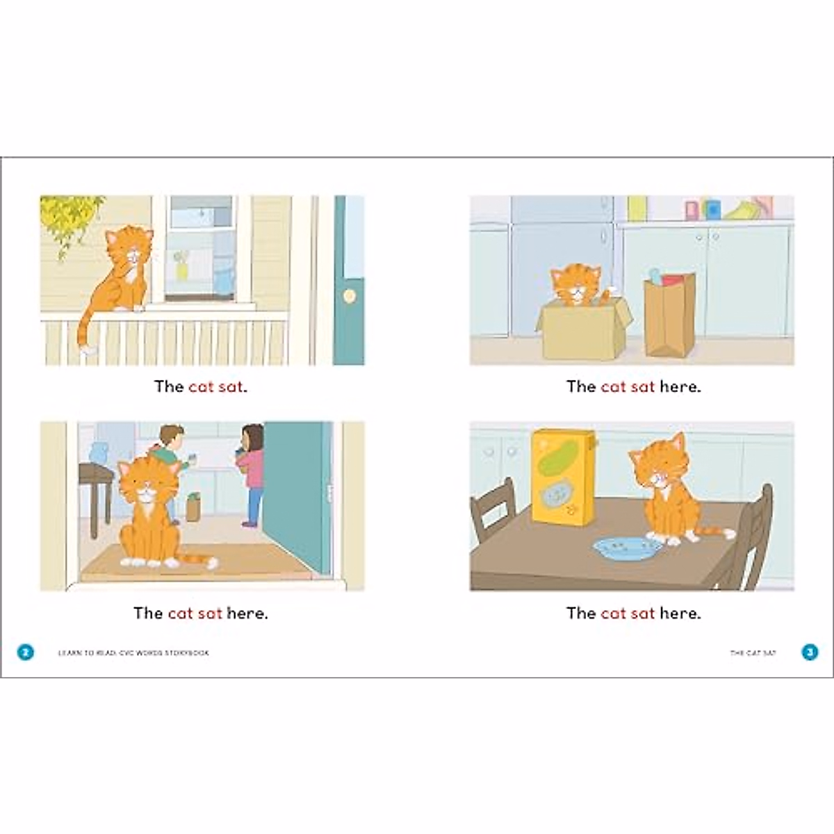 Learn to Read: CVC Words Storybook: 20 Simple Stories & Activities for Beginner Readers