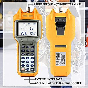 AUGOCOM® CATV Cable Tester, Coax Cable Tracer Coaxial Wire Continuity Checker, TV Handle Signal Level Meter DB Tester 47-870MHz