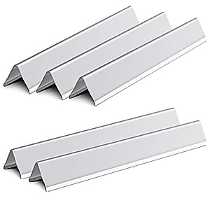 Folocy 16 GA Grill Flavorizer Bars BBQ Gas Grill Replacement Parts for Weber 7540 7539 Genesis E-310, E-320, E-330, Genesis S-310, S-320, S-330 with Side-Mounted Control Models, Flavor Bar Accessories