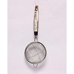 JapanBargain 2459, Japanese Fine Mesh Tea Strainer with Handle Stainless Steel Small Sifter For Drinks, Cocktails, Coffee and Matcha, Made in Japan (2)