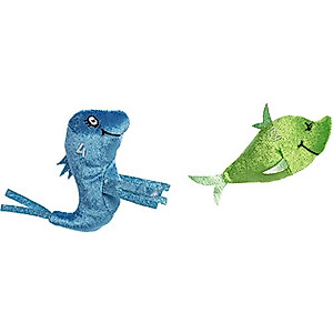 Aurora® Whimsical Dr. Seuss™ Dr. Seuss Fish Playset Stuffed Animal - Magical Storytelling - Literary Inspiration - Multicolor 8 Inches