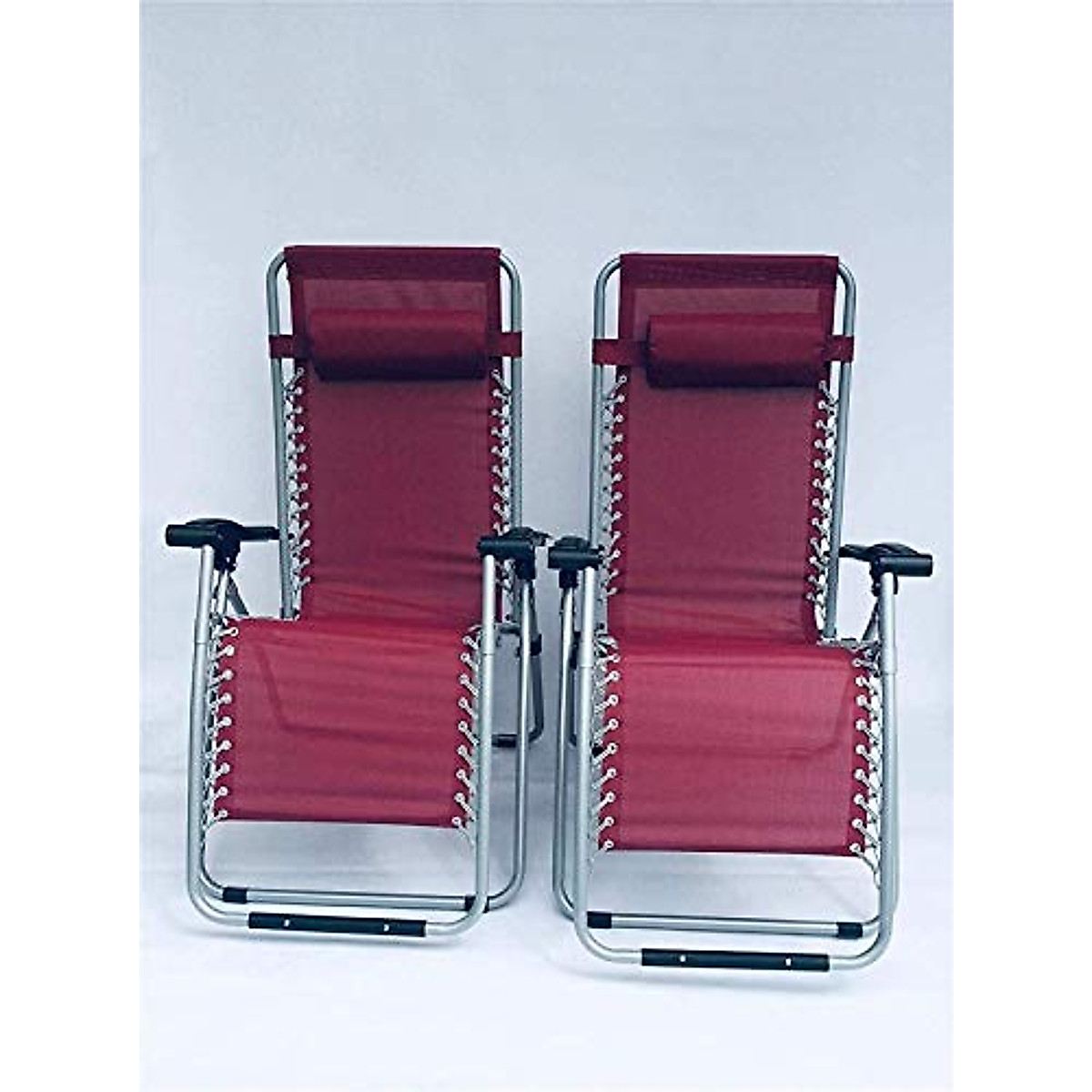 XZGDEN Lightweight Gardens Set of 2 Garden Sun Lounger Relaxer Recliner Garden Chair Many Colours