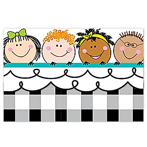 CTP Stick Kids EZ Border for Classroom Bulletin Board Border for Classroom (Creative Teaching Press 10671)