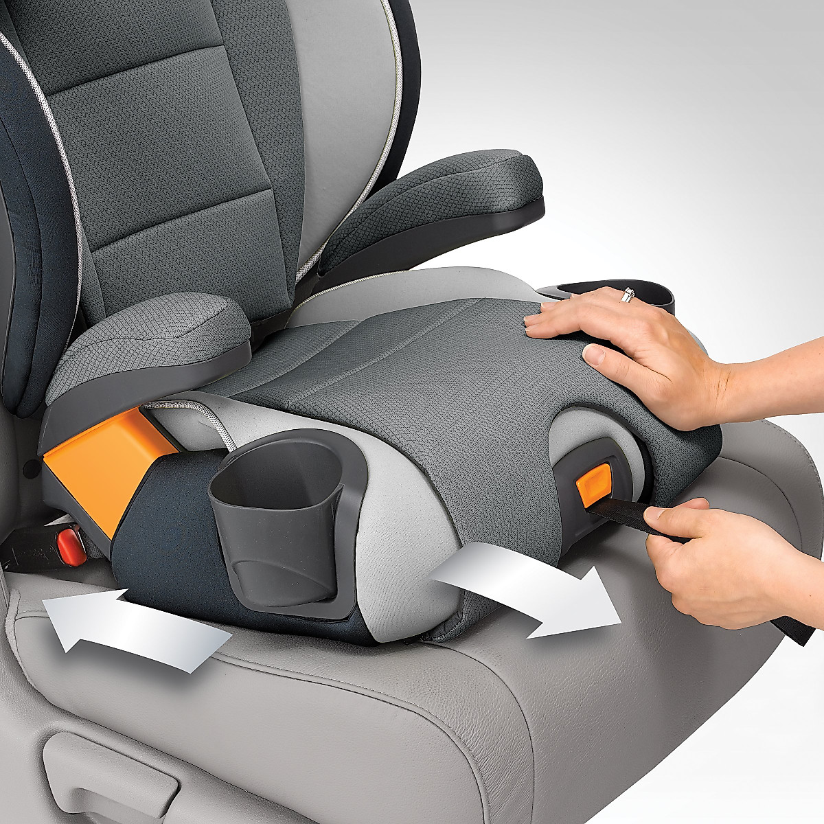 Chicco KidFit Zip 2-in-1 Belt-Positioning Booster Car Seat, Eclipse