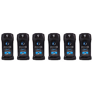 Axe Dry Anti-Perspirant Invisible Solid, Anarchy 2.70 oz (Pack of 6)