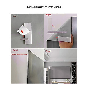 Metal Anti Light Projector Screen, high-Definition Movie Screen, Suitable for Outdoor, Indoor, Home, Office, with Sizes of 60/72/84/100 inches and ratios of 16:9/4:3 (Hook_60inch_16:9)