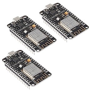 DORHEA 5PCS ESP8266 ESP-12F Development Board Internet NodeMCU WiFi Serial Wireless Module NodeMCU-12F CP2102 Based on ESP8266 WiFi Module for motherbord IDE/Micropython