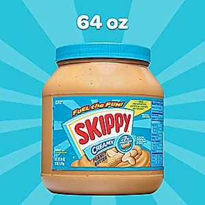 Skippy Creamy Peanut Butter, 64 Ounce