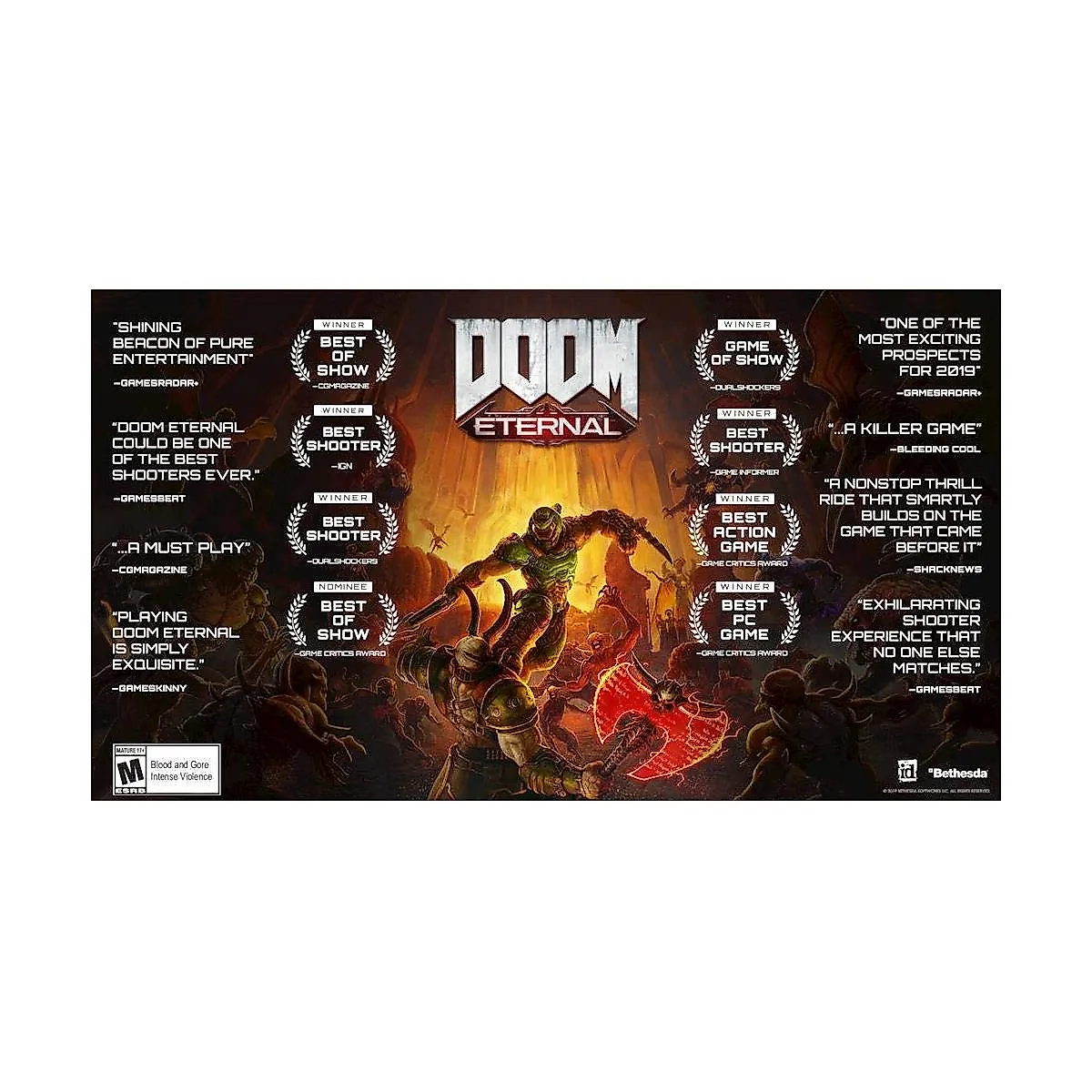 Bethesda Softworks Doom Eternal Deluxe Edition for PlayStation 4