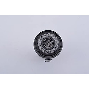 Klabb HB-3 Kitchen Faucet Sprayer Head Replacement - Pull Down Faucet Spray Head, Pull Out Faucet Sprayer Nozzle, 3 Function Kitchen Tap Spray Spout Part, Only For G1/2 Connector, Matte Black