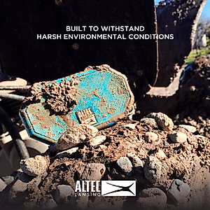 Altec Lansing Mini H2O - Waterproof Bluetooth Speaker, IP67 Certified & Floats in Water, Compact & Portable Speaker for Hiking, Camping, Pool, and Beach,Aqua