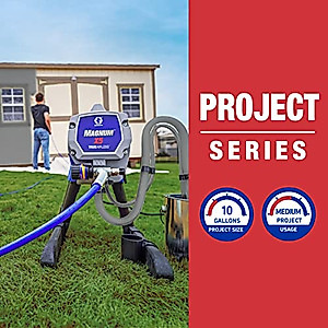 Graco Magnum 262800 X5 Stand Airless Paint Sprayer, Blue