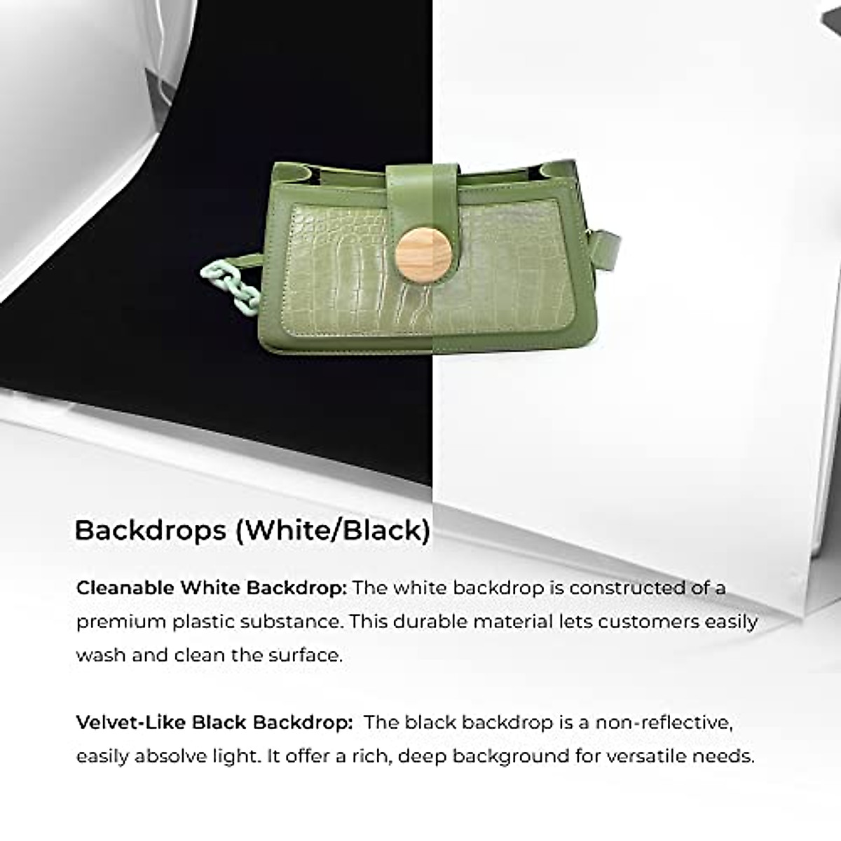 Foldio3 | 25" Portable Product Photo Studio Light Box with Dimmable LED Light | ORANGEMONKIE | World 1st All-in-one Photo Studio