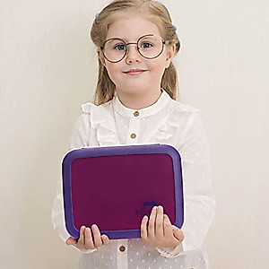 Mezchi Bento Lunch Box for Kids, 4 Compartments Lunch Container, Leakproof Meal Prep Container, Loncheras Para Niñas for Kids, 41.5 OZ, Microwave and Dishwasher Safe, Purple