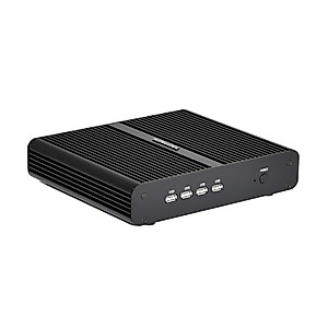 Kingdel® NC860 Powerful Mini Desktop Computer, Fanless Mini PC with Intel i7 10th Gen. CPU(Up to 4.9Ghz), 32GB DDR4 RAM, 512GB SSD, 4K 4096x2304, HD Port, DP, Full Metal Case, Windows 11 Pro