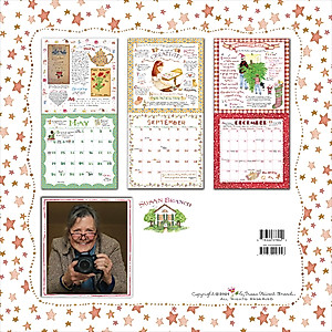 TF PUBLISHING 2024 Susan Branch Wall Calendar | Large Grids for Appointments and Scheduling | Vertical Monthly Wall Calendar 2024 | Home and Office Organization | Premium Matte Paper | 12"x12”