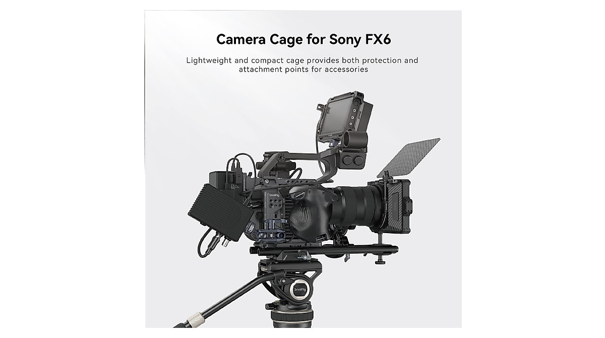 Sony FX6 Camera Cage Kit | Versatile Rig & V-Mount Plate