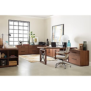 Hooker Furniture Elon 2 Door Storage Cabinet in Medium Wood