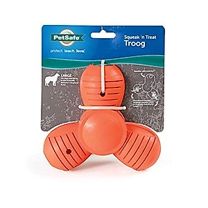 PetSafe Large Sportsmen Squeak 'N' Treat Troog Pet Chew Toy