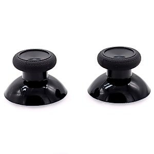 Deal4GO 2 Pack Replacement OEM Concave Analog Thumbsticks Set for Xbox one Controller Rubber Joystick Grips (Grey)
